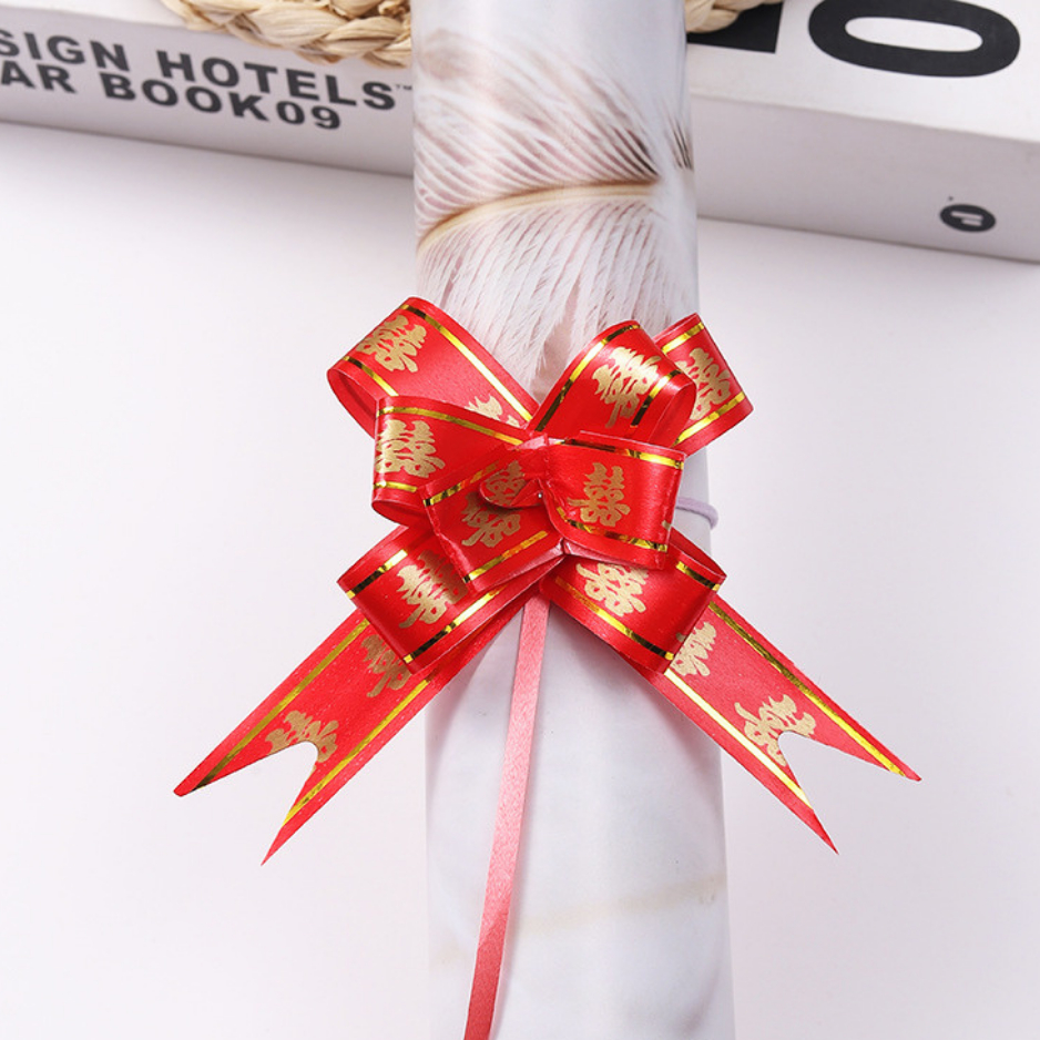 【READY STOCK】结婚拉花蝴蝶/Wedding Pull Bow/ Ribbons Gift Wrapping pull Flower ...
