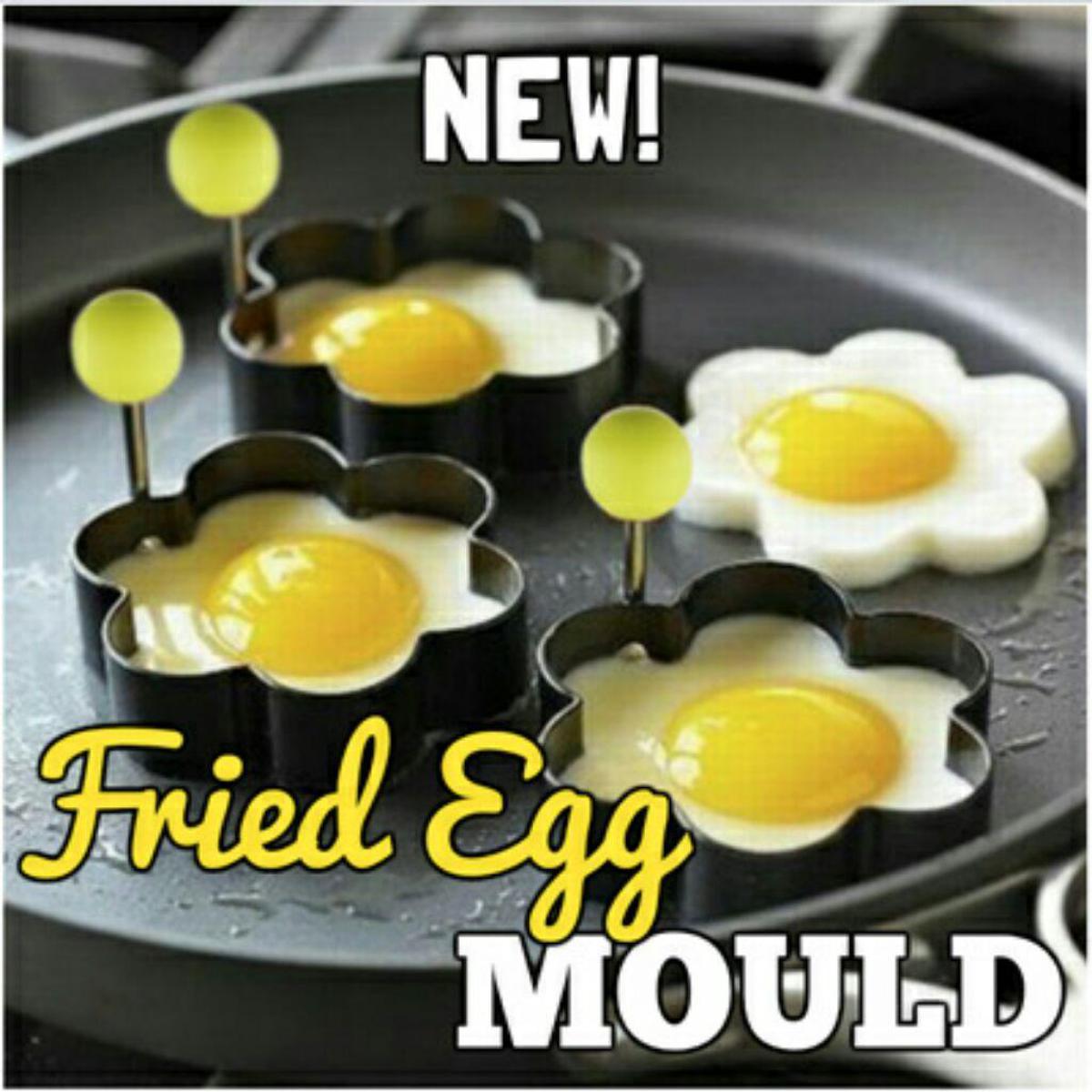 Fried Egg Cooking Mold different Shaper Egg Mold Egg Shape Cookie Molds ...