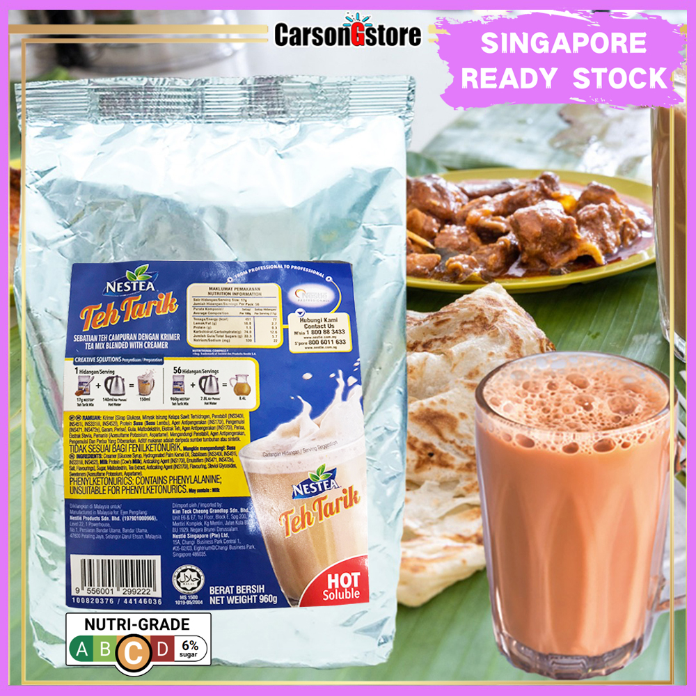 NESTÉA® Teh Tarik Mix PREMIX Powder 960g [SINGAPORE READY STOCK ...