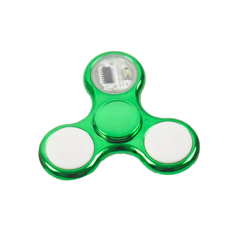 【SummitQuest】Luminous LED Fidget Spinner Hand Top Spinners in Light EDC ...