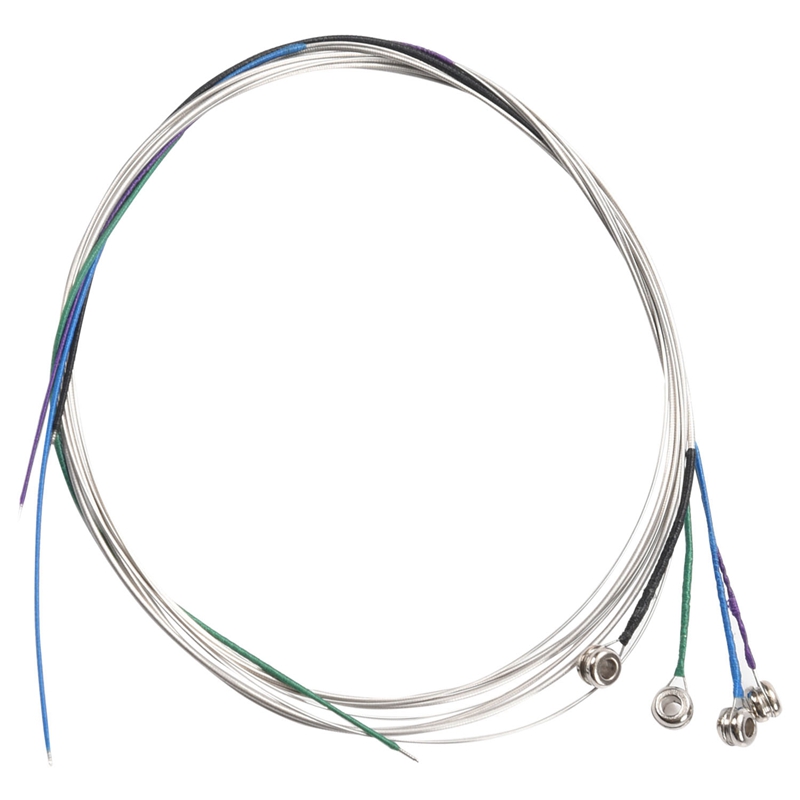 (ZIKF) 4pcsset Violin Strings E-A-D-G SteelNickel Wire Musical ...