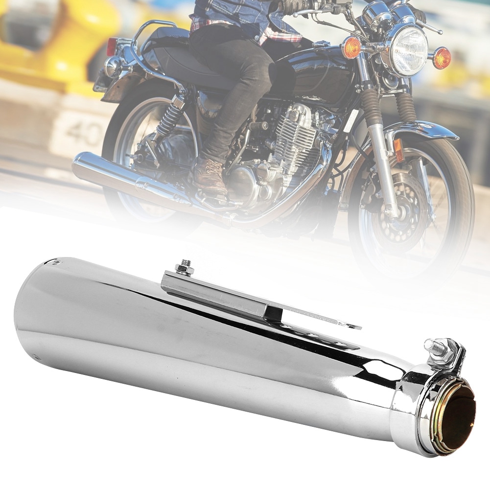 Motorcycle Aluminium Exhaust Pipe Insulation Cover Muffler Heat Shield ...