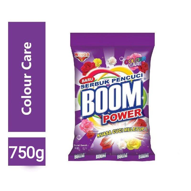 [READY STOCK]BOOM Powder Detergent （750g） | Lazada
