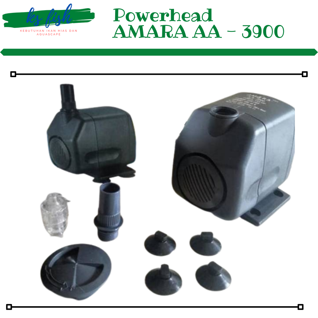 Pompa Celup Power Head Aquarium AMARA AA-3900 AA 3900 | Lazada Indonesia