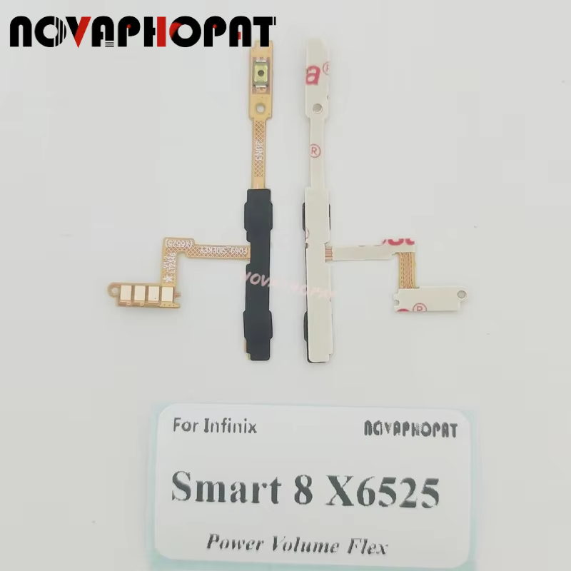 Novaphopat For Infinix Smart 8 X6525 / Smart 8 Pro X6525B Power On Off ...