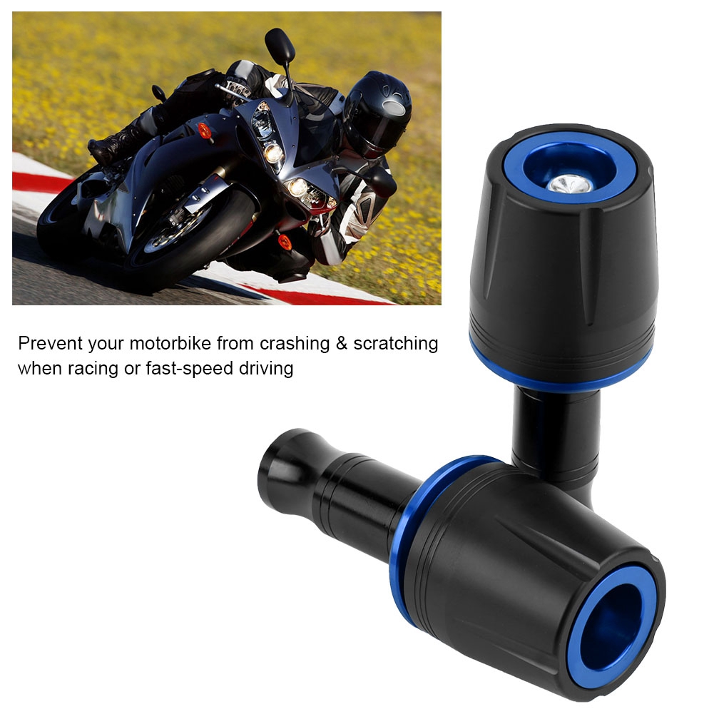Frame Crash Slider Pad 1 Pair CNC Aluminum Alloy Universal Slider Fork ...