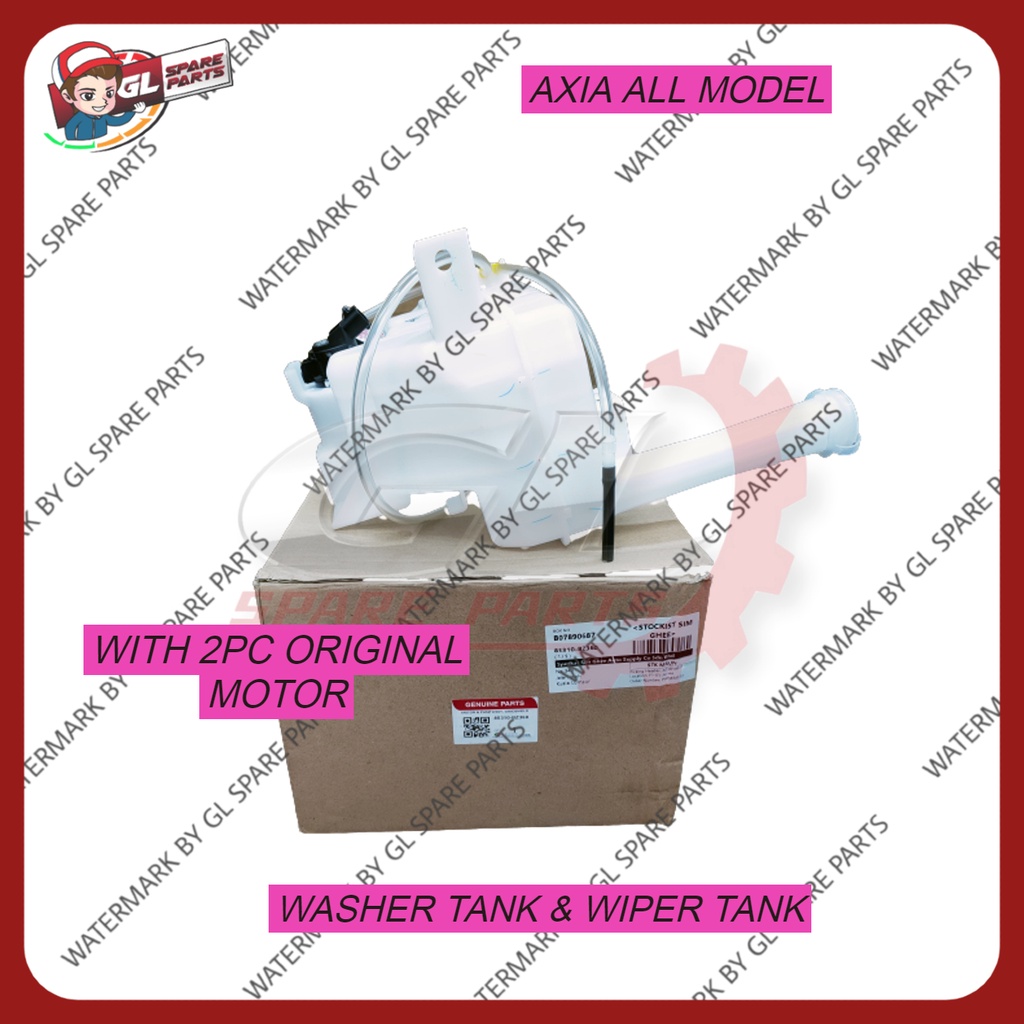 WASHER TANK / WIPER TANK (ORIGINAL)(2 HOLES) PERODUA AXIA ALL MODEL ...