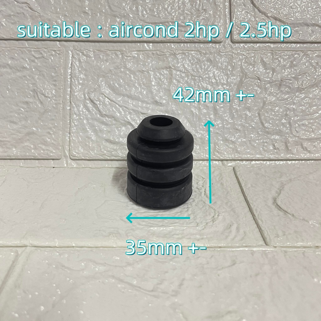 1hp 2hp universal rubber of compressor motor air-conditioner ...