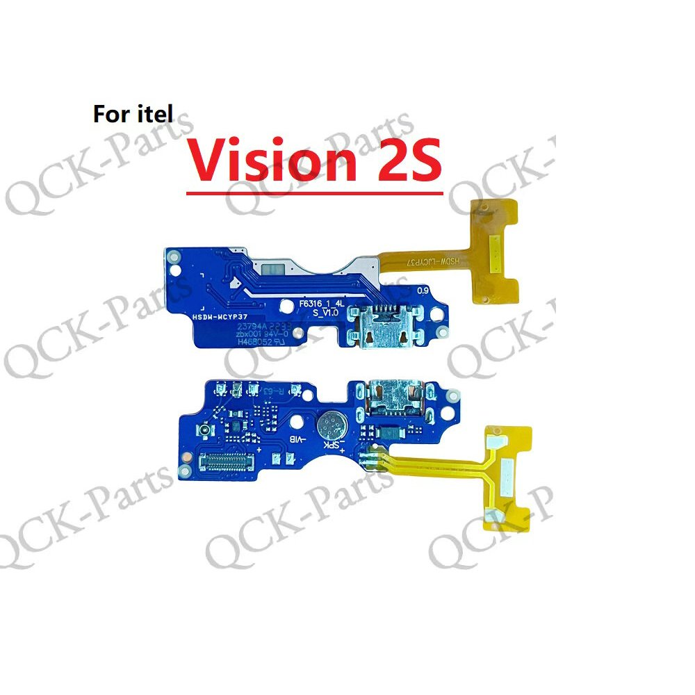 For itel Vision 1 2 2S 3 Plus 5 USB Dock Charger Port Flex Cable ...