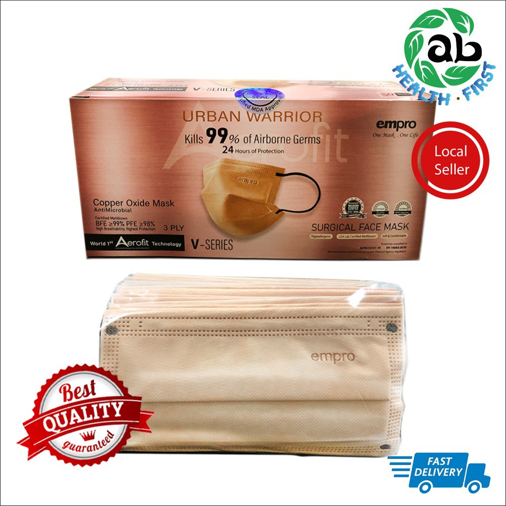 50'S empro aerofit V SERIES ANTIMICROBIAL ANTIVIRUS copper oxide ...