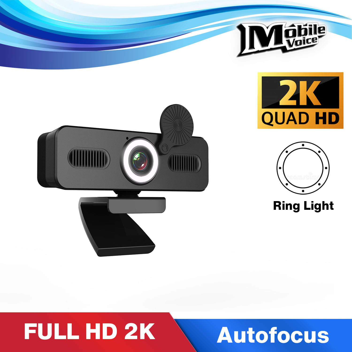 【SG ReadyStock】Pixelmagix Webcam 2K FULL HD | 1080P Auto Focus Camera ...