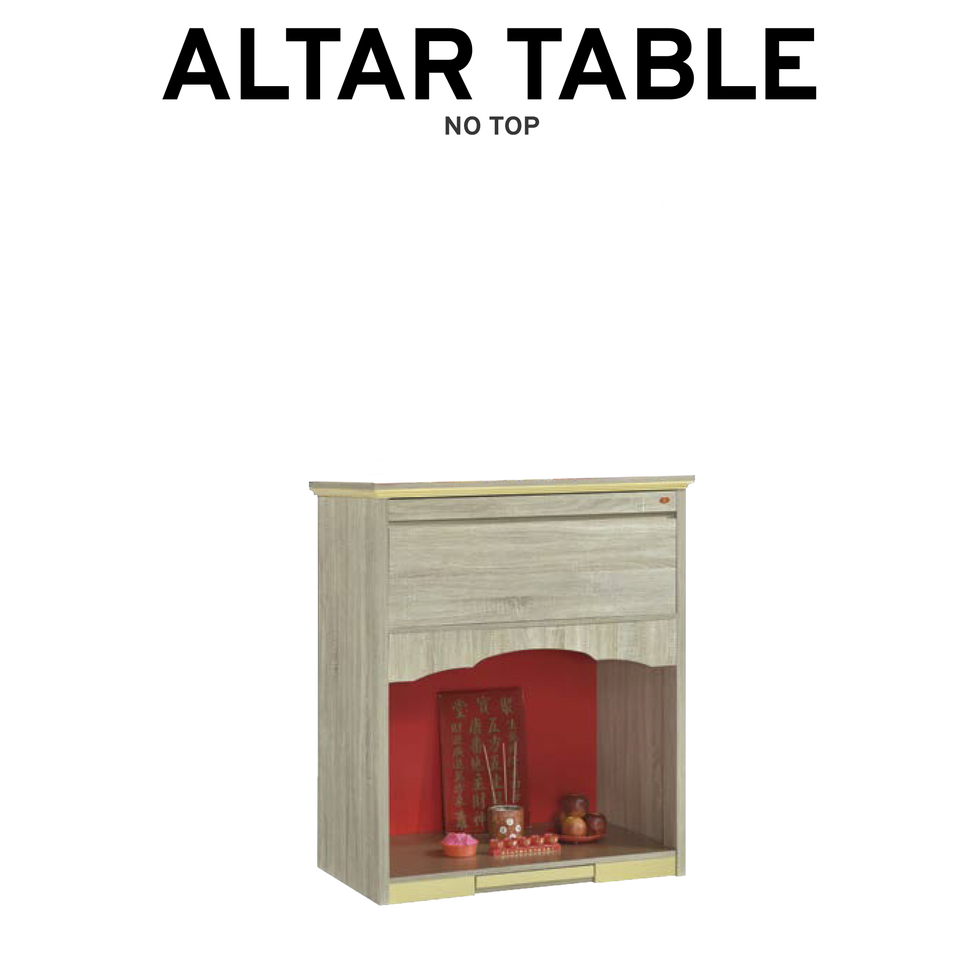 Altar Table Altar Cabinet Prayer Cabinet Prayer Table 3FT Altar Table ...