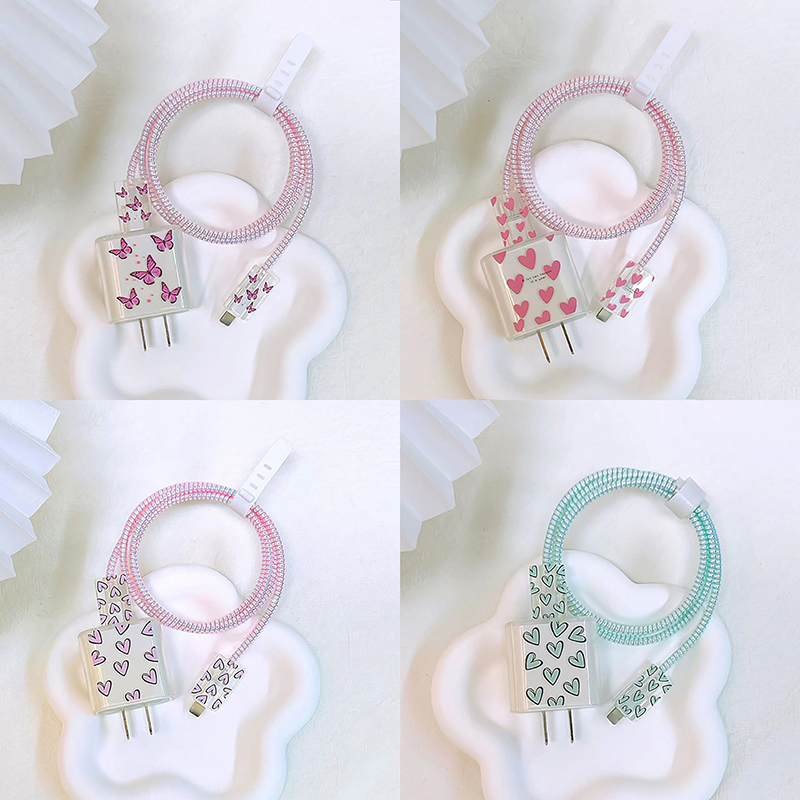 USB Cable Protection US Charger Protector Cover Cute Style Prot Mystic ...