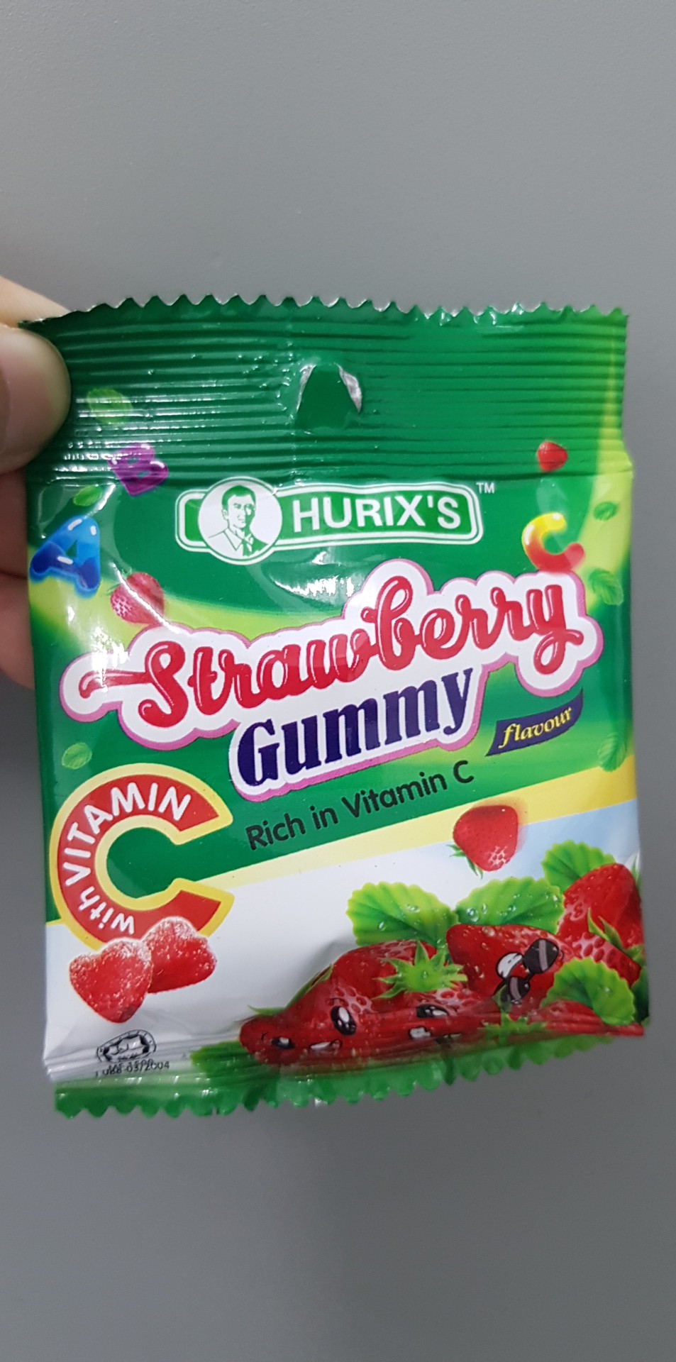 HURIX'S STRAWBERRY FLAVOUR GUMMY WITH VITAMIN C / PACK | Lazada