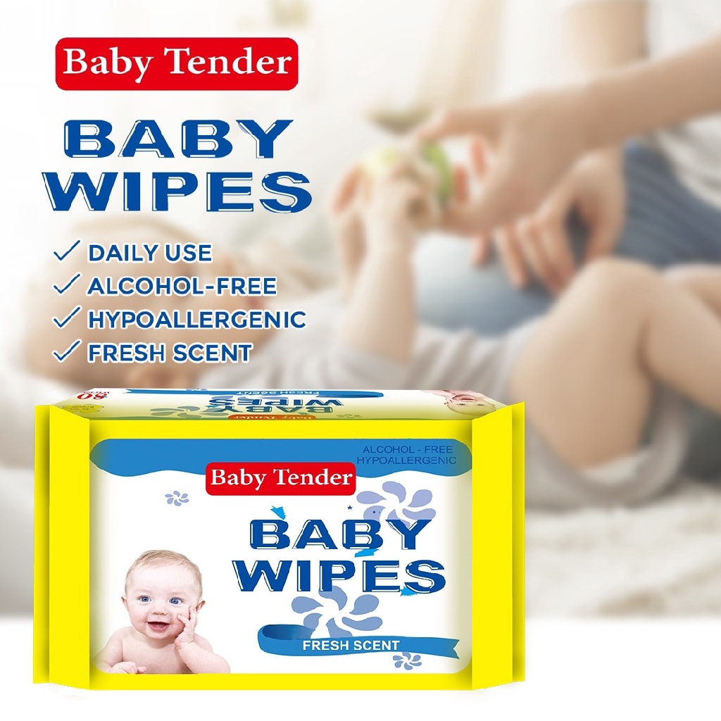 Baby Tender Baby Wipes 80's Pack of 1 | Lazada PH