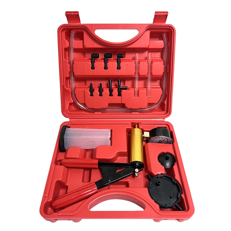 Manual Vacuum Pump Set Brake Fluid Discharge Tool Auto Repair Tool ...