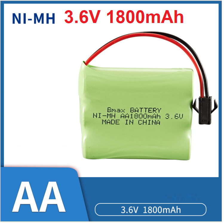 Pin sạc Ni-mh 3.6v 1800mah dùng cho xe mô hình điều khiển từ xa cổng ...