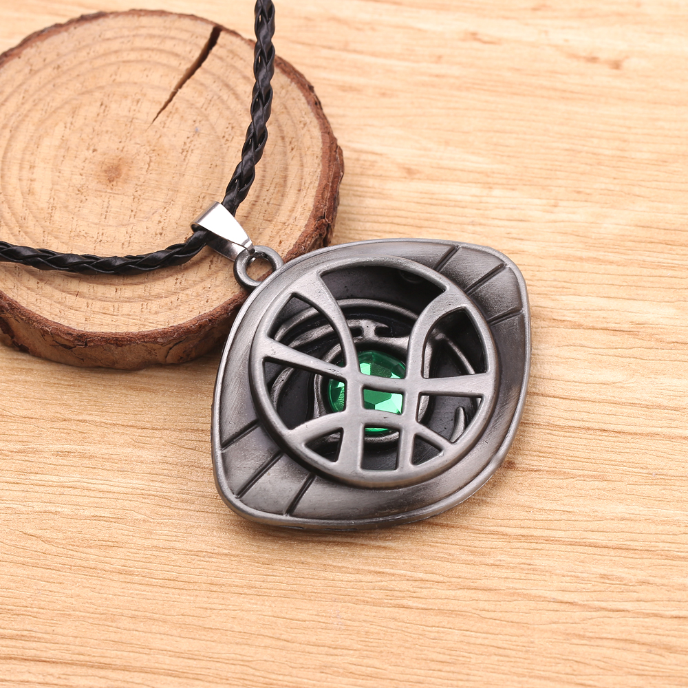 Marvel Superhero Doctor Strange Necklace Avengers Eye of Agamotto ...