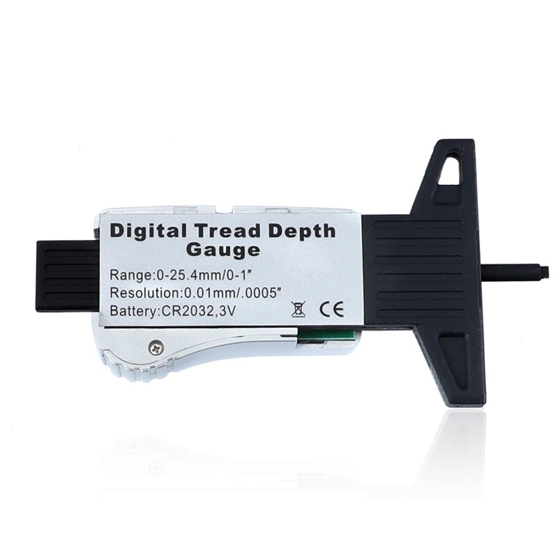 Digital Tread New Depth Gauge LCD Display Caliper Wheel Tread Depth ...