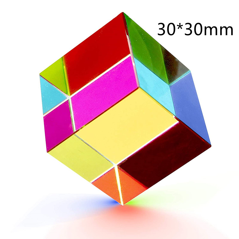 【Top Selling Item】 Color Cube Prism 30 50 60 40mm cmy cube | Daraz.lk