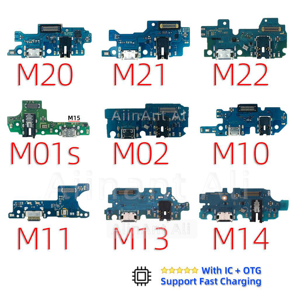 Dock USB Board Connector Charging Flex Cable For Samsung Galaxy M01 ...