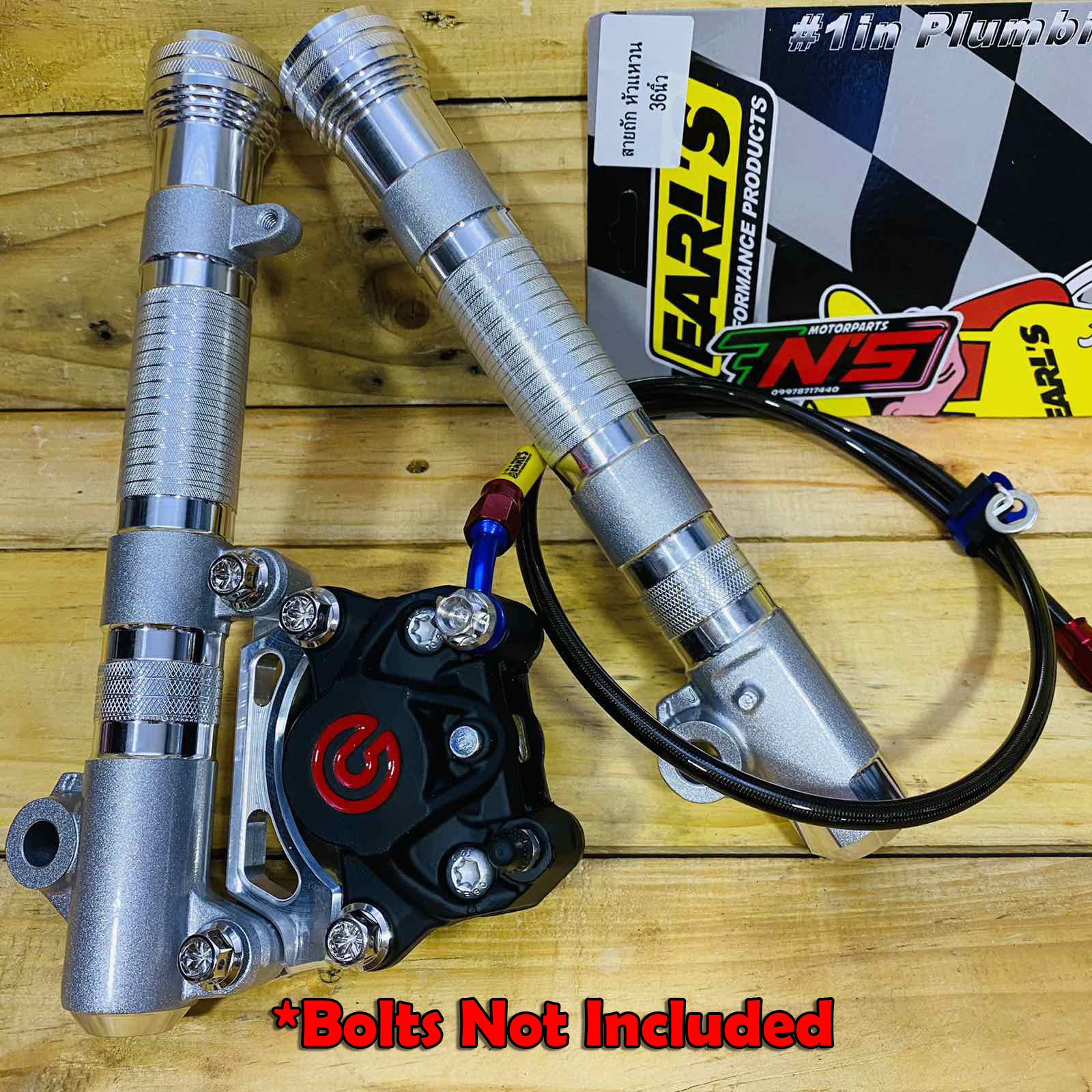 7N's CNC Lighten Shock CLICK-3 /2POT brembo/Earls - HONDA Click, Scoopy ...