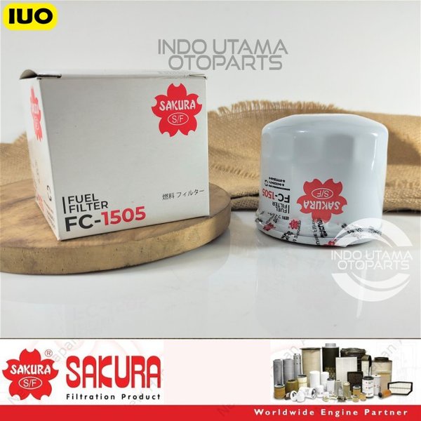 Filter Solar Atas ELF NKR71 NMR71 Saringan Solar Sakura FC-1505 ...