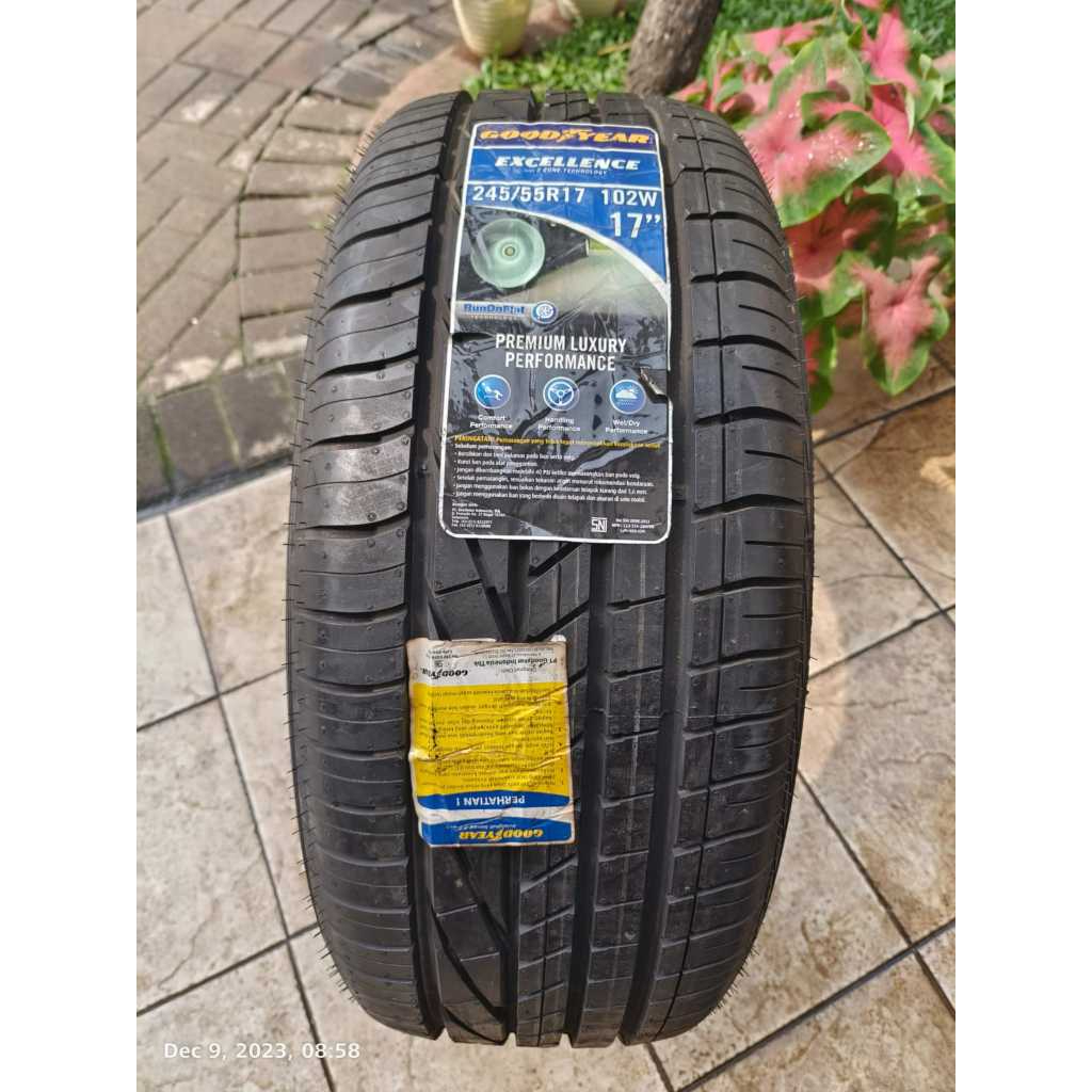 Ban Mobil Goodyear Excellence RFT Ukuran 245/55 17 | Lazada Indonesia