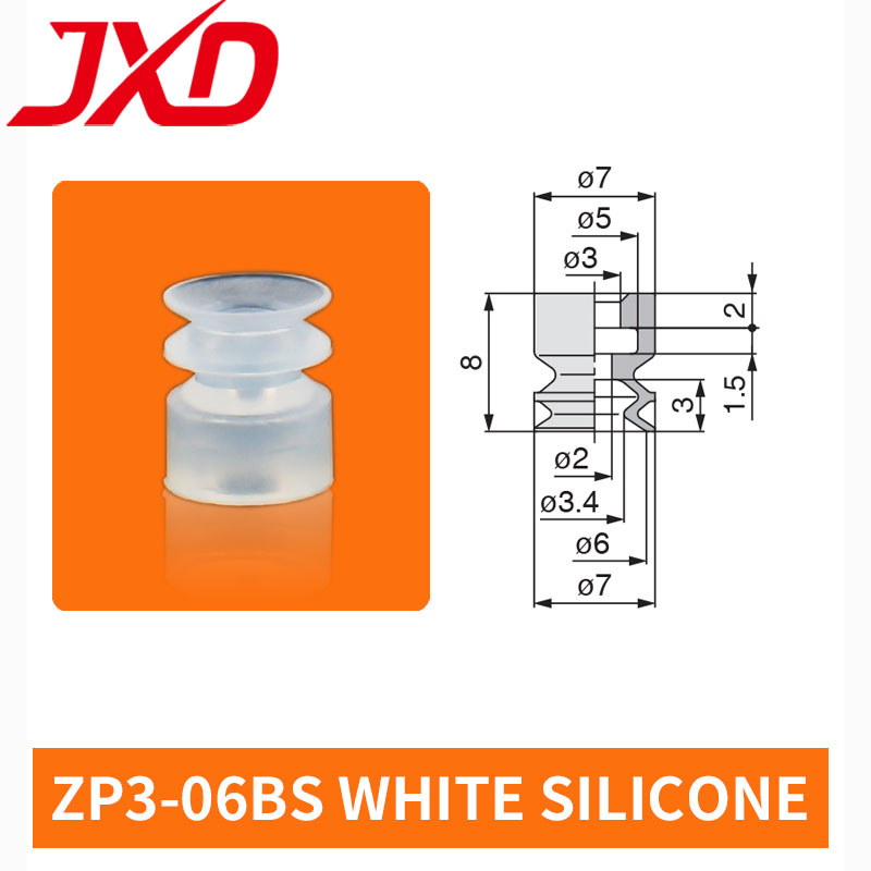 Jxd Smc Zp3 Series Zp3-04/06/08/10/13/16umn/ums Mini Vacuum Black Nbr ...