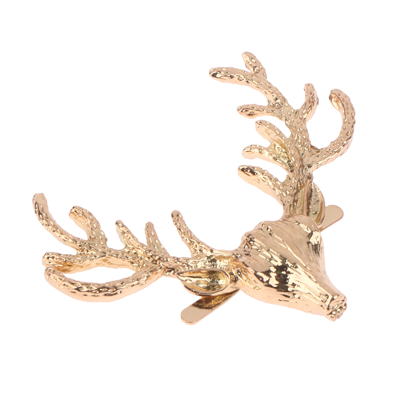 Exquisite Metal Cute Deer clasp buckle Buckles Bag Purse Hat Decor ...