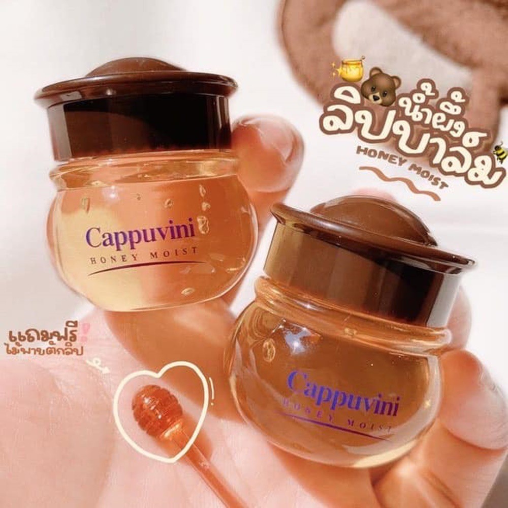 Cappuvini Honey ลิปน้ำผึ้ง 10ml. - AiyaaShop - ThaiPick