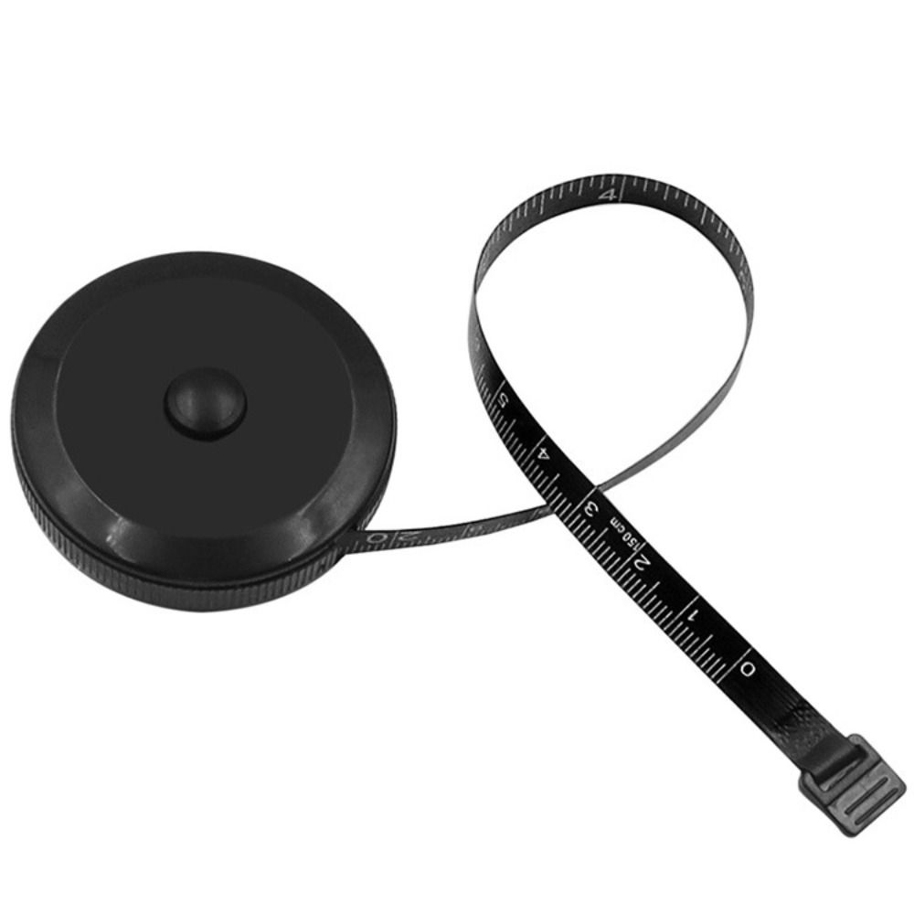 Portable Auto Measuring Tape Flexible Double Sided Tape Measure Black ...