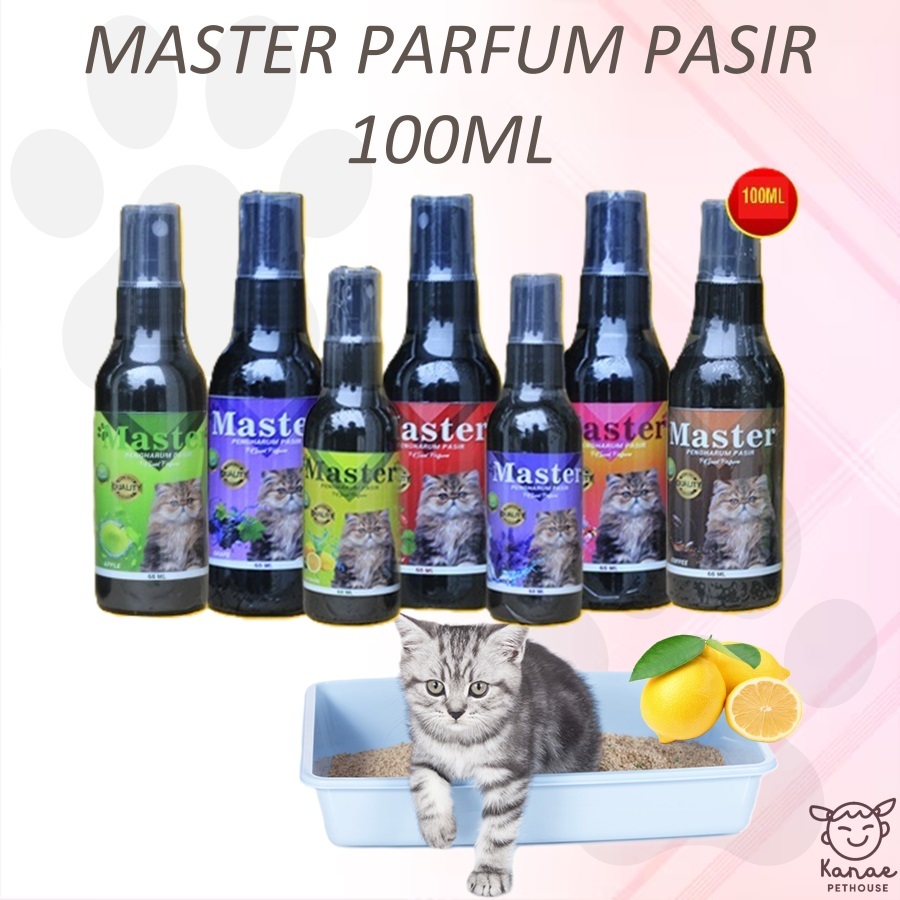 Master Parfum Pengharum Pasir Kucing Cat Litter Parfum 100ml | Lazada ...