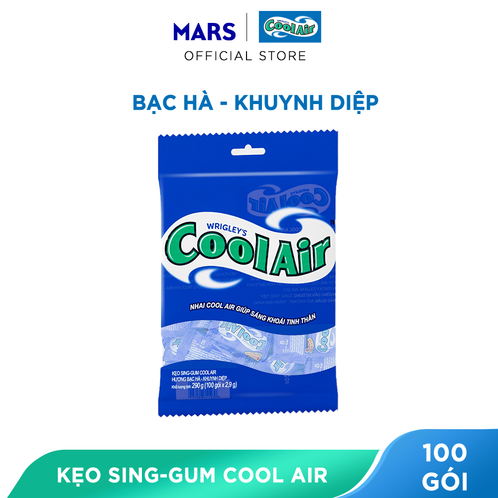 Combo 2 hũ kẹo Sing-gum Cool Air hương bạc hà - khuynh diệp hũ 40 viên ...