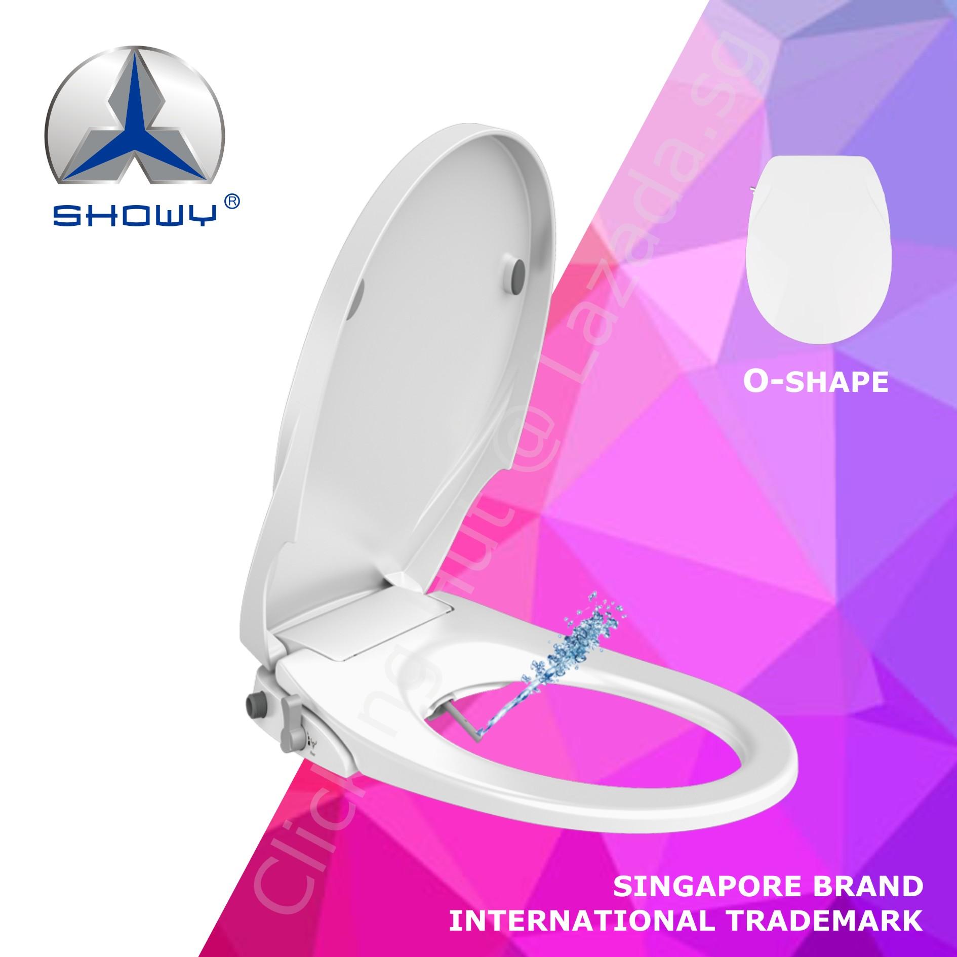 Showy Bidet Toilet Seat Non Electric Manual Control A Singapore