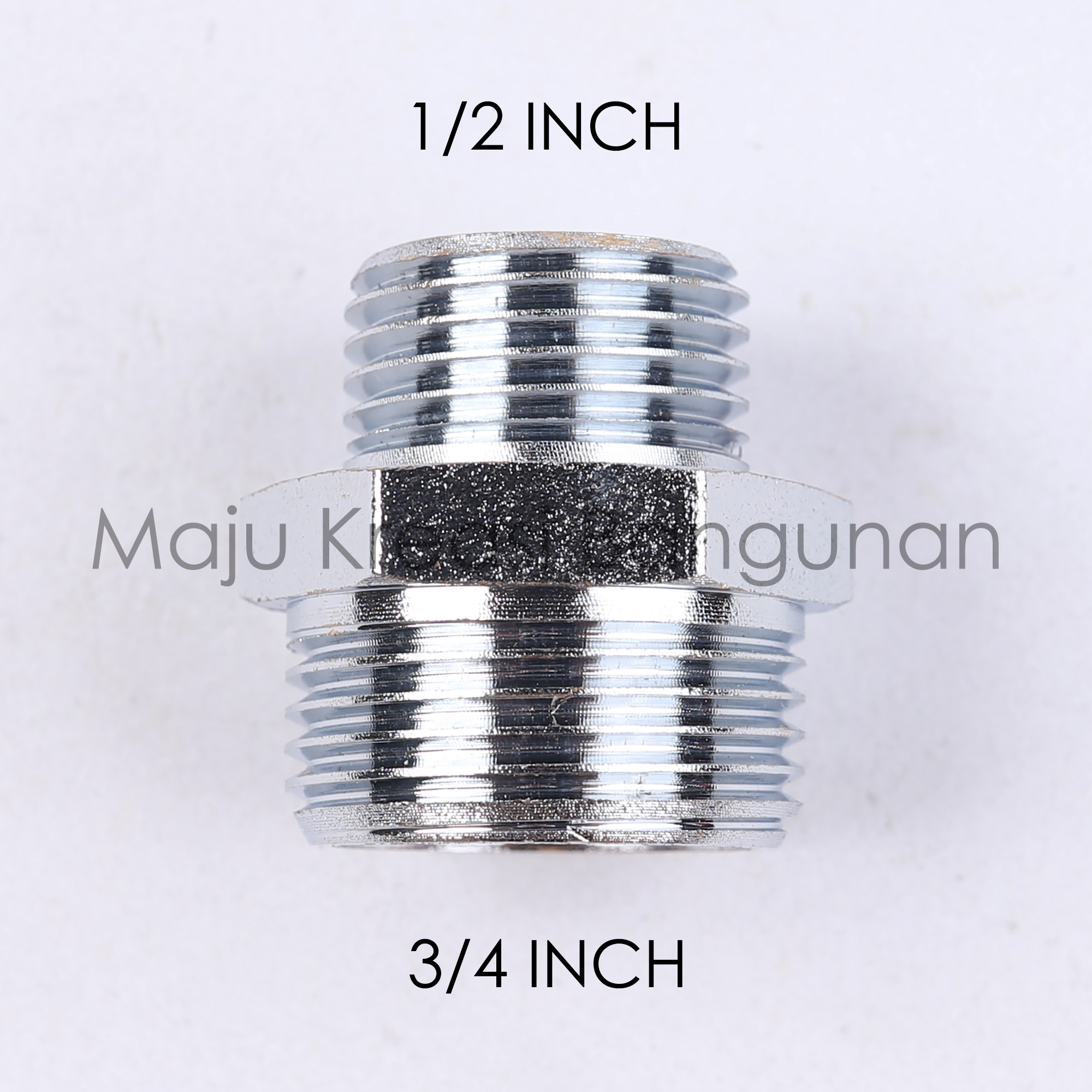 Double Nepel Drat Luar YG920 YG 920 1/2" 3/4" SOLIGEN Inch Inci ...