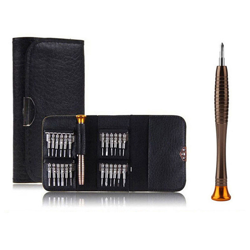 1 Set 25 in 1 Precision Screwdriver Wallet Kit Tool For Macbook Air ...