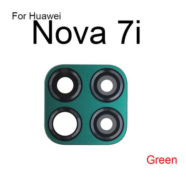 Back Camera Lens + Frame For Huawei Nova 7i Camera Glass With Adhesive ...