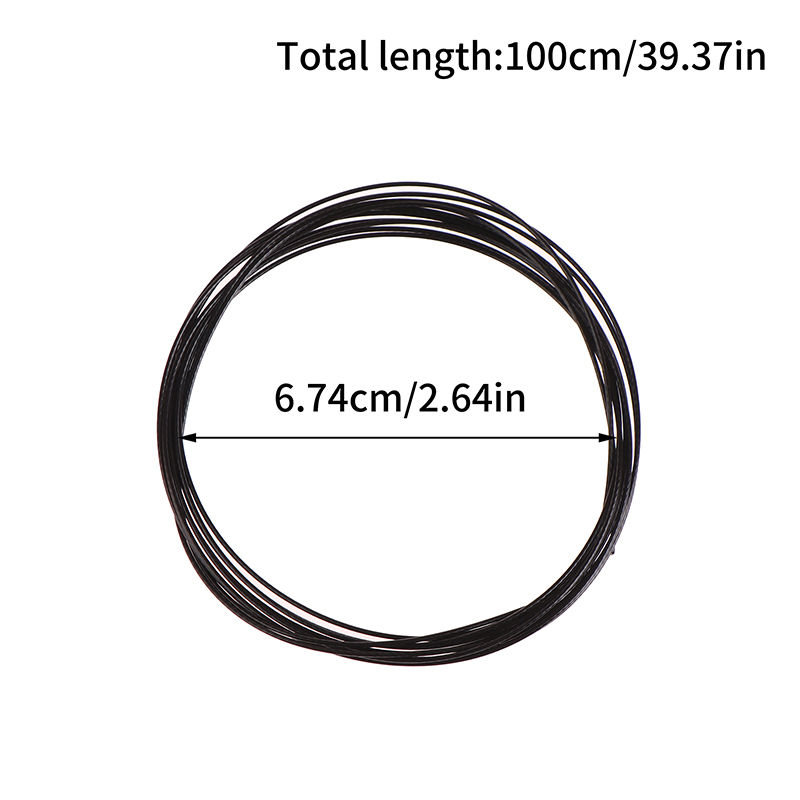 2pcs Length 100cm Atop Wire Rope Shoe Rope Turnbuckle Repair Part Steel ...