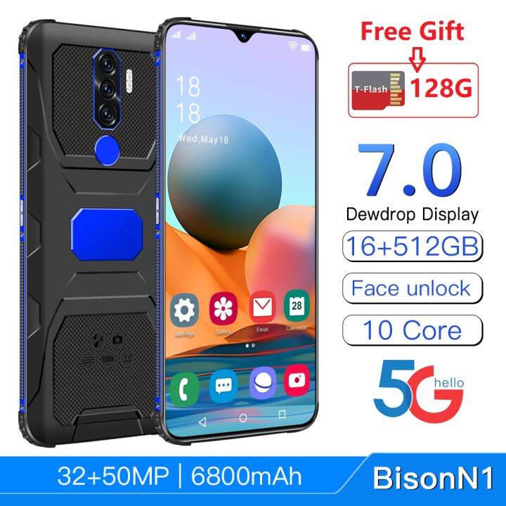 【Ships From Metro Manila】 5G network 16GB RAM + 512GB ROM Bison N1 ...