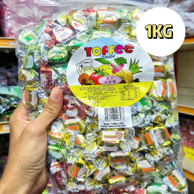 1KG CM Toffee Candy fruits chewy candy | Lazada