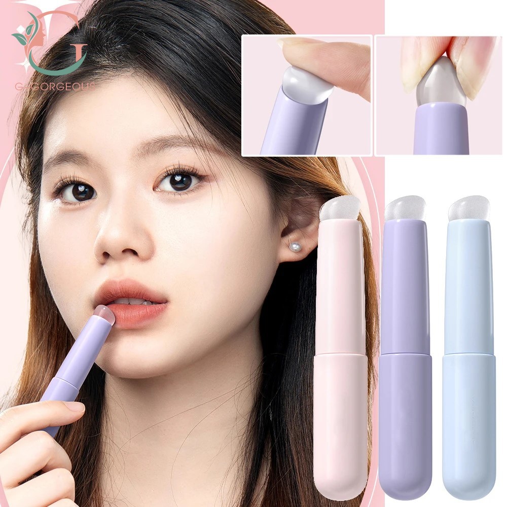 Hot Sell3PCS Upgrade Silicone Lip Brush with Cover Angled Concealer ...
