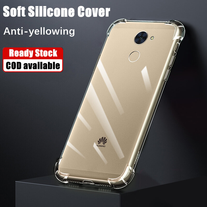 xipare for Huawei Y7 Prime 2017 Shock Absorbing Ultra Clear Jelly Case ...