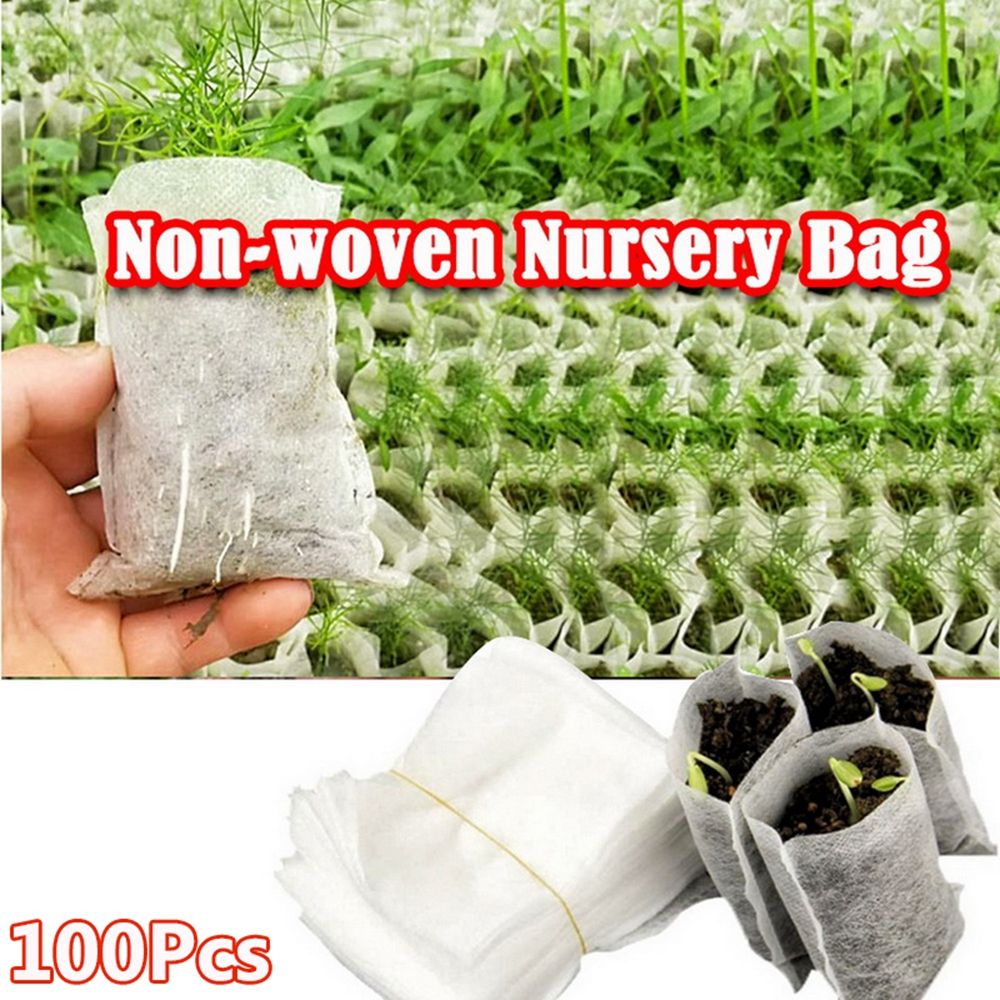 Organic Eco-friendly Growing Flower Vegetable Ventilate Nursery Bags ...