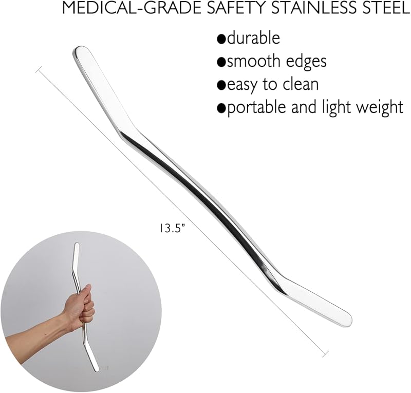 Gua Sha Scraping Massage Tool, IASTM Tools, Long Bar Tool for Large ...