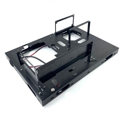 Wall Mounted PC Chassis Open Horizontal Computer Chassis ATX MATX ...