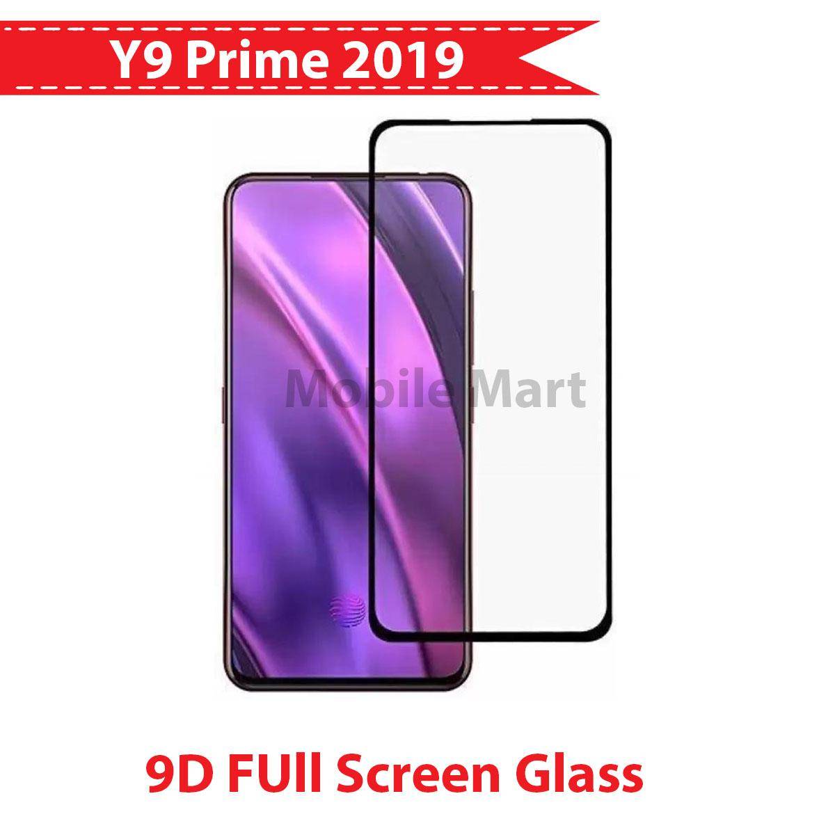Huawei Y9 Prime 2019 Complete 5D/9D/Full Screen Tempered Glass Screen ...