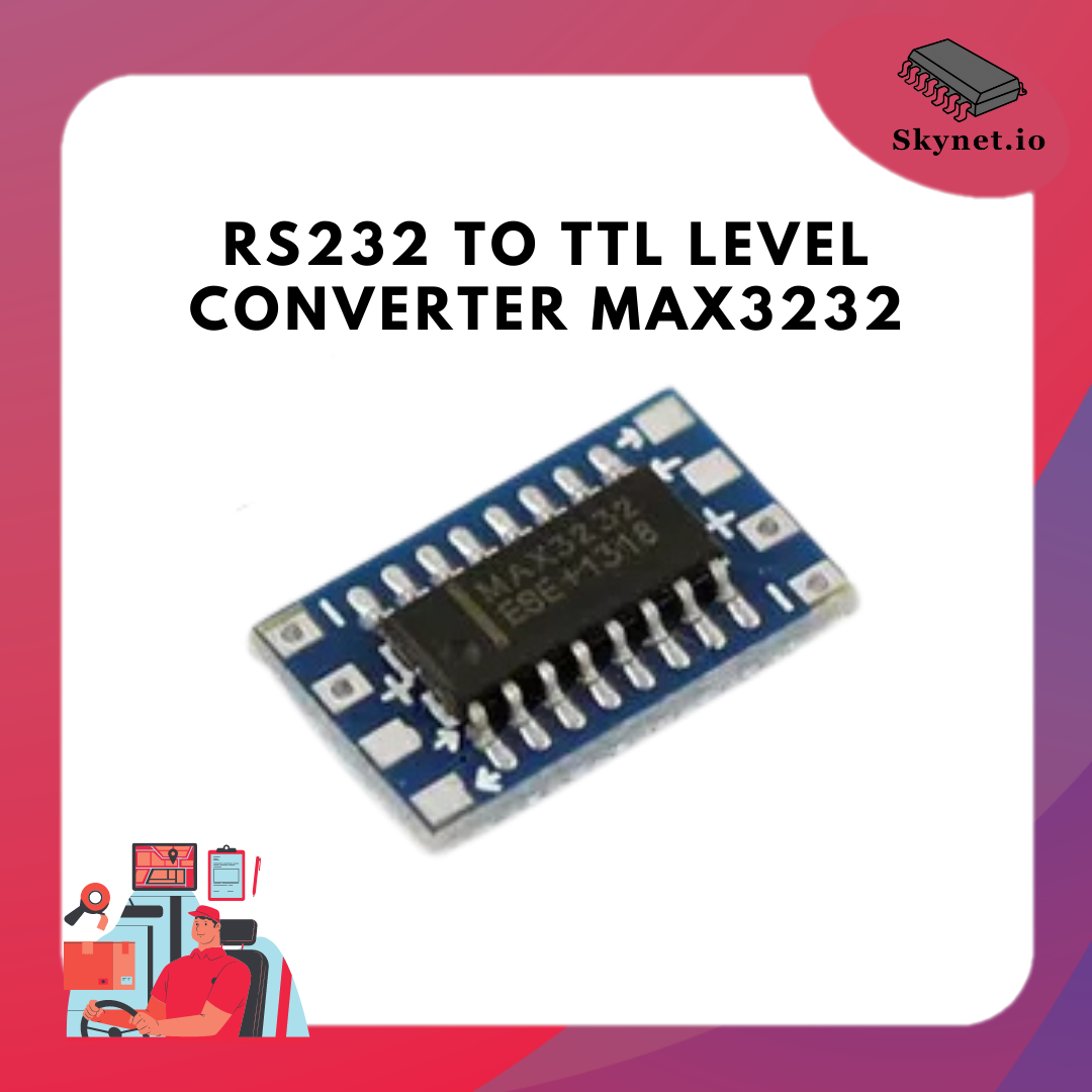 RS232 to TTL Level Converter Module Board MAX3232 | Lazada.co.th