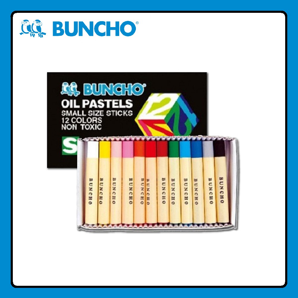 Buncho Oil Pastels 2159/12 Small 12 Colours | Lazada