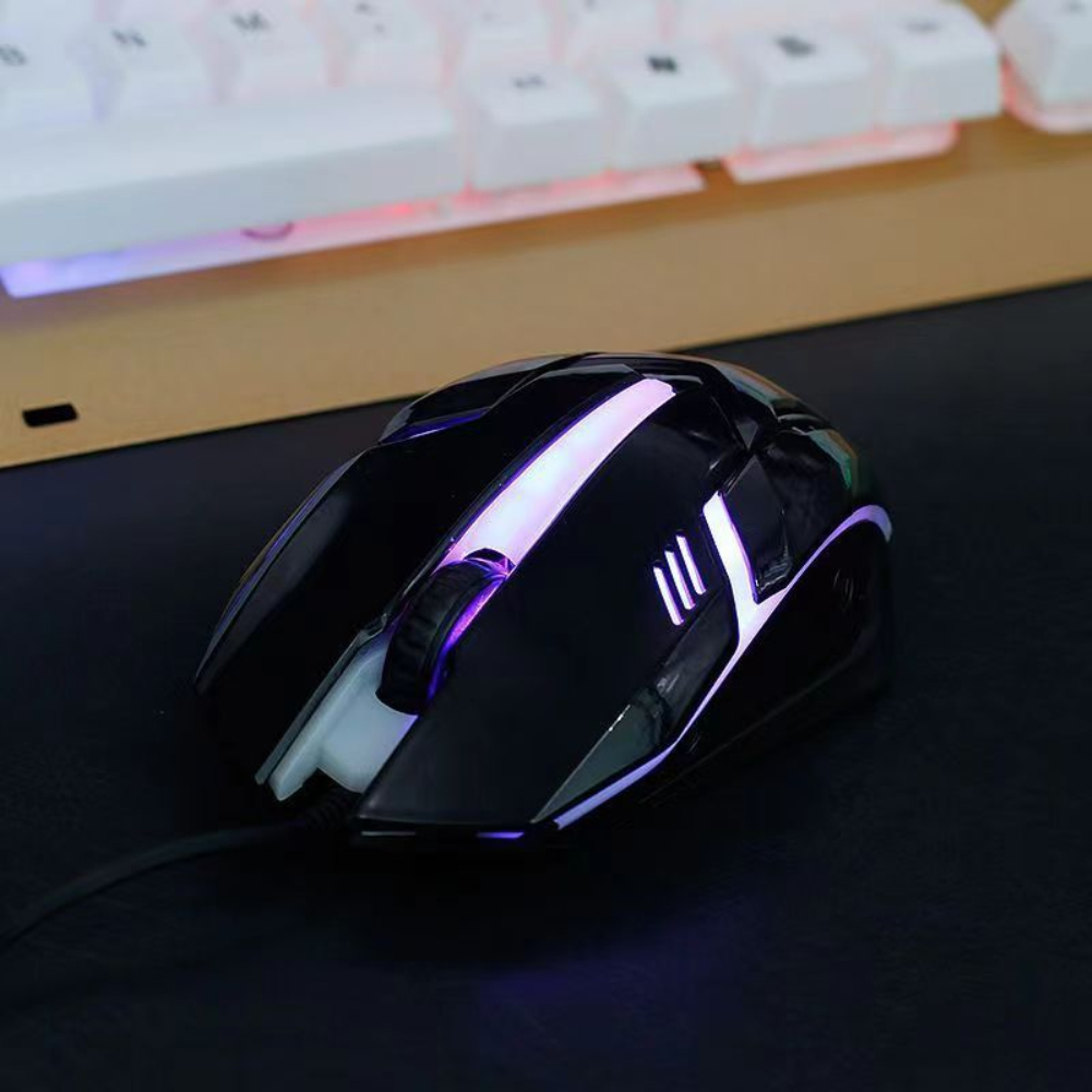 【Local stock】Lxwei HX500 Optical Wired USB Mouse Black | Lazada PH